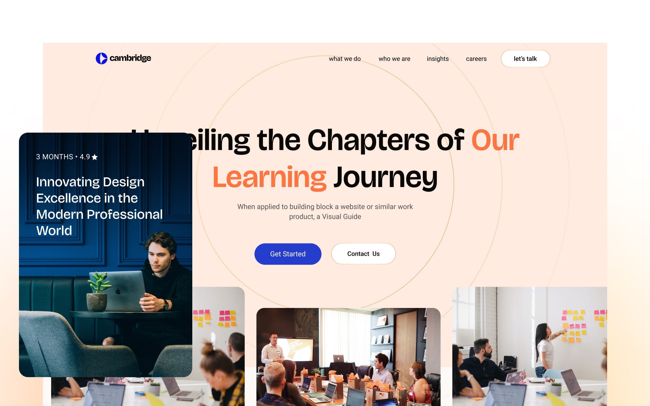 Cambridge - University Webflow Template | Wedoflow